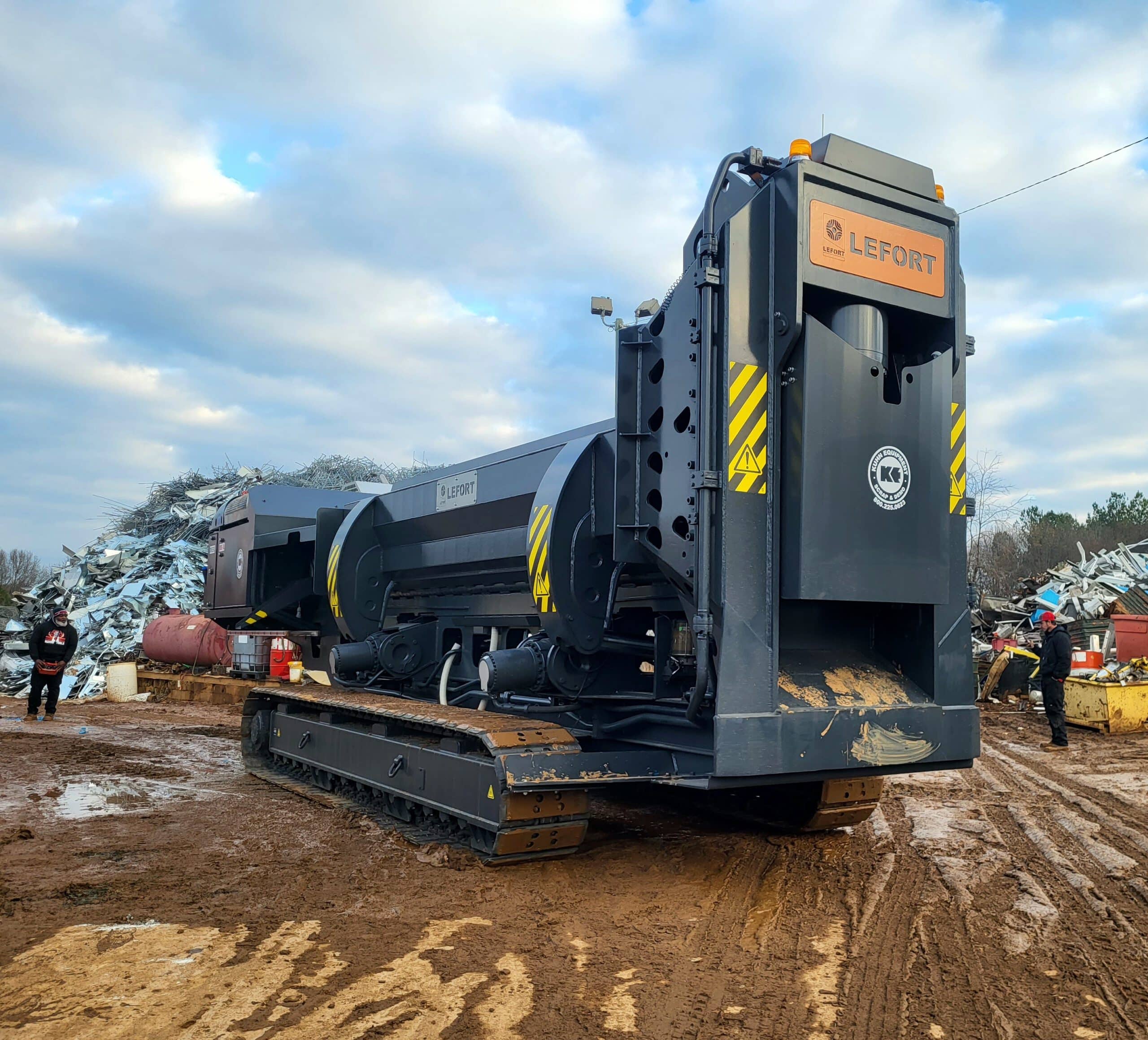 Northeast Georgia Recycling took delivery their new LEFORT TRAX 720 ...