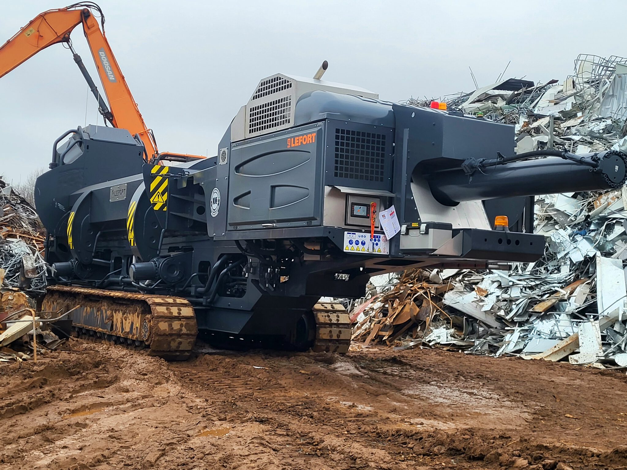 Northeast Georgia Recycling took delivery their new LEFORT TRAX 720 ...